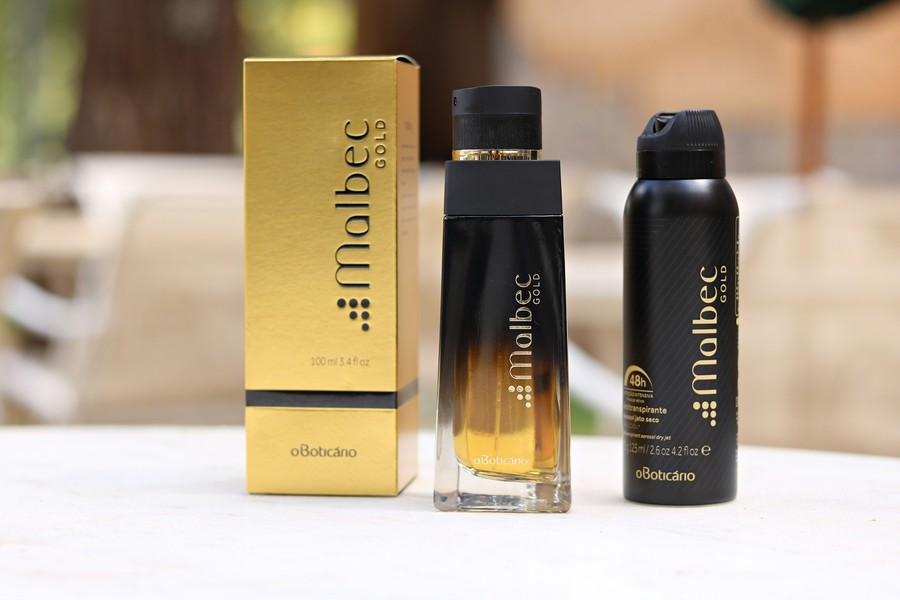 Conheça a nova fragrância - Malbec Gold: um acorde quente, intenso e ...