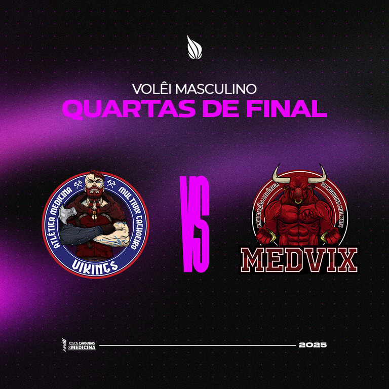 VÔL. MASC. - MEDVIKINGS x MEDVIX - Lotus Formaturas